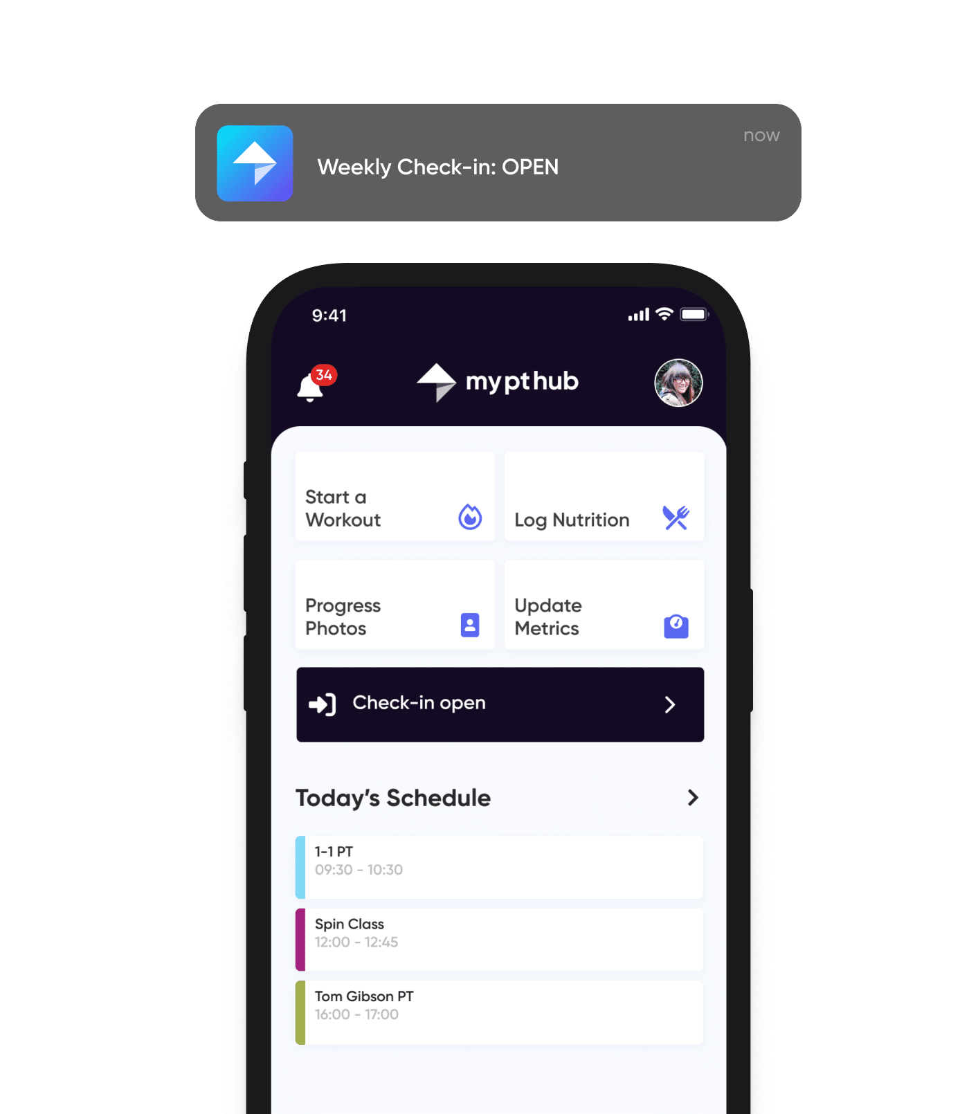 Client Check-In Software for Personal Trainers | My PT Hub