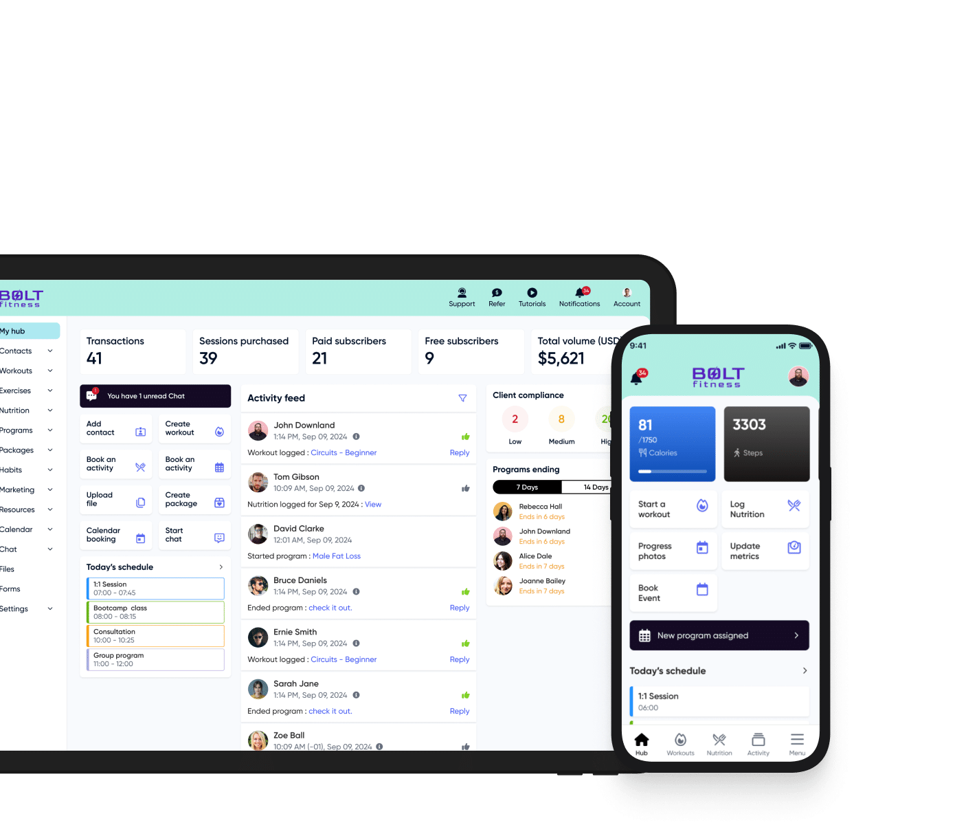 Online Personal Training Software | My PT Hub