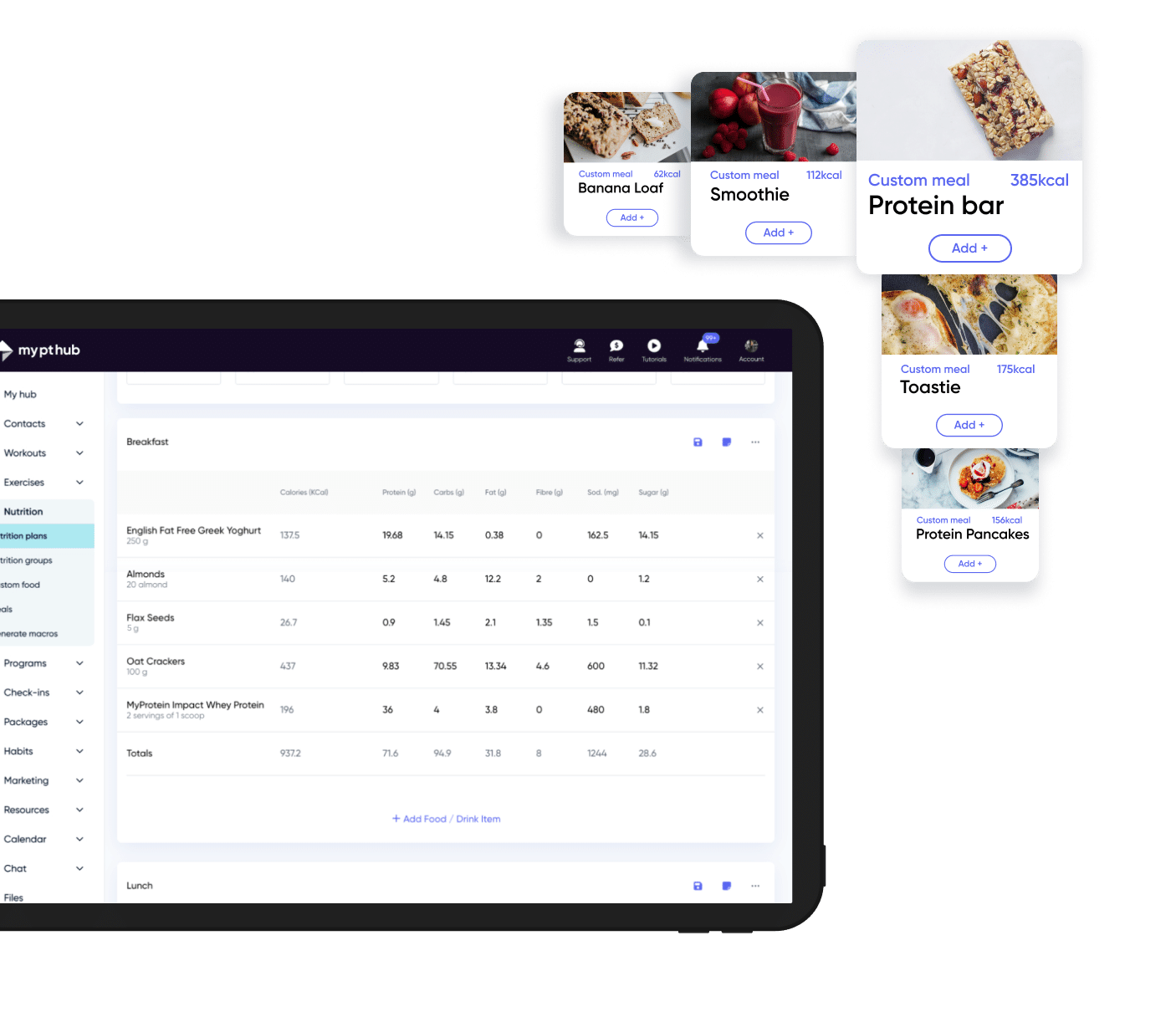 The Best Software & App for Nutritionists I My PT Hub