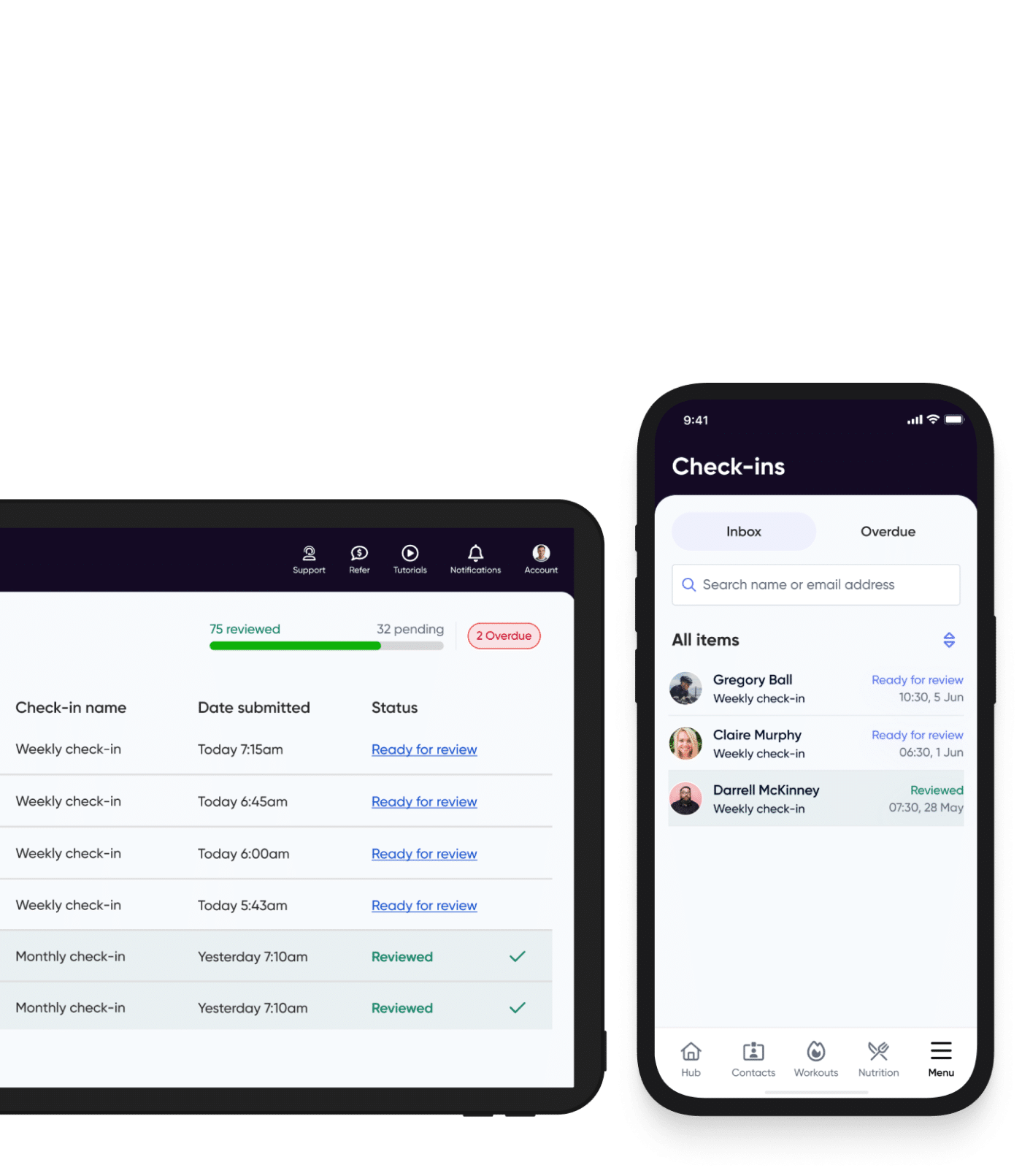 Personal Trainer Automated Check-Ins | My PT Hub
