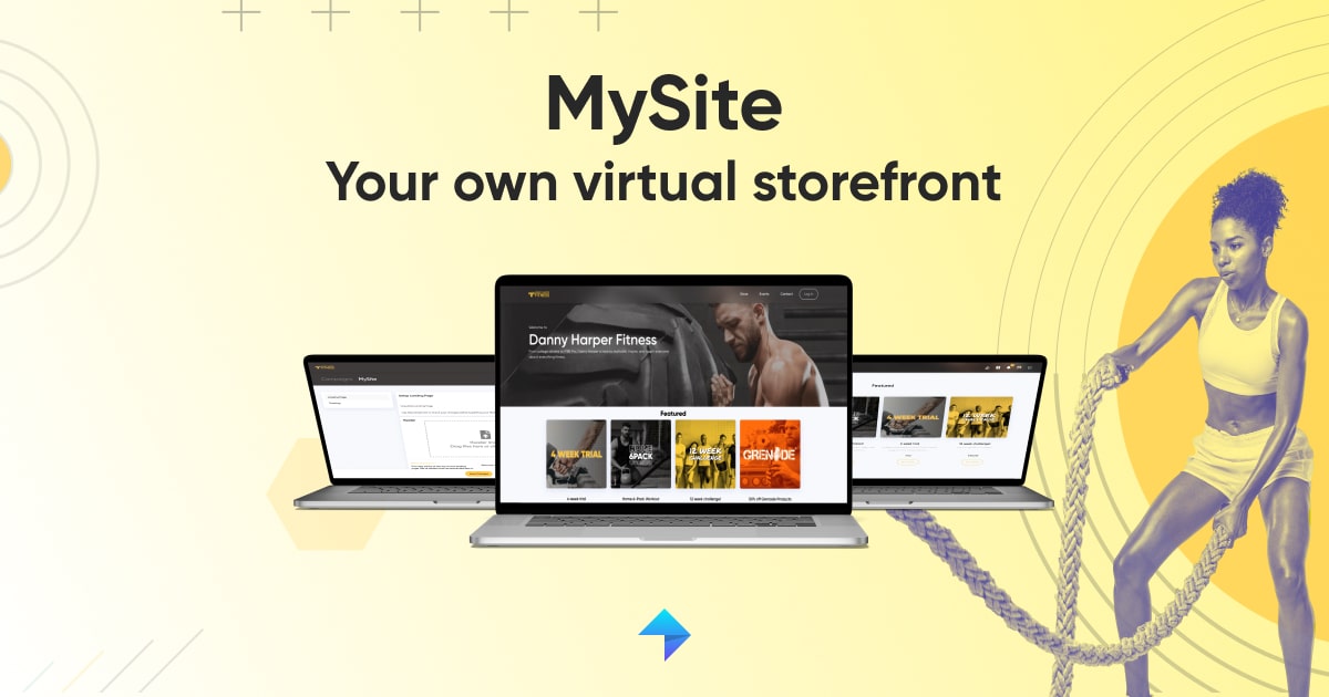 New Feature: Showcase Your Fitness Business With MySite
