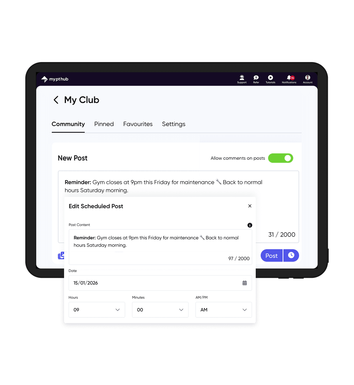Personal Trainer Community Feature | My PT Hub