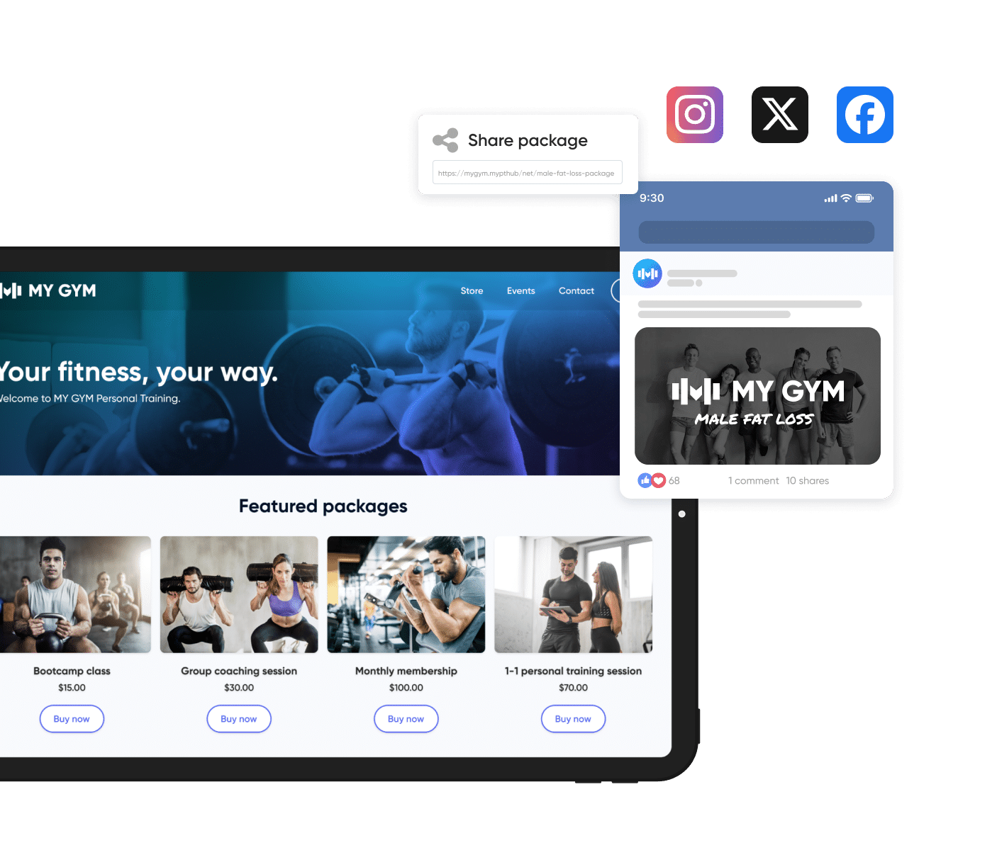Online Personal Training Software | My PT Hub