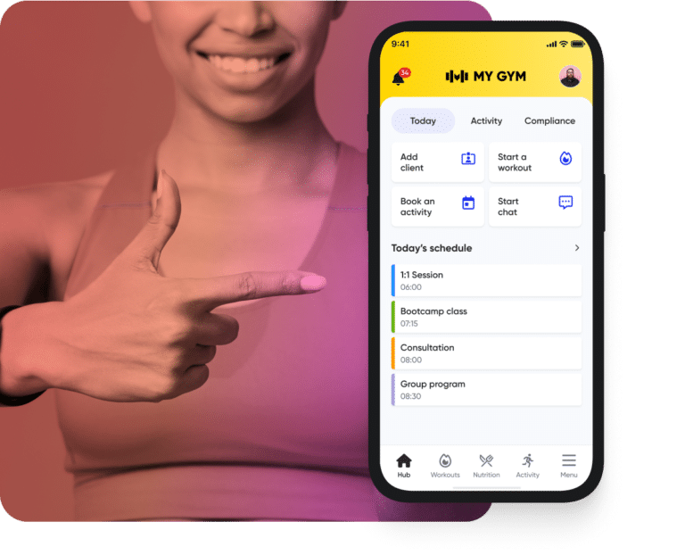 Personal Training App Features | My PT Hub